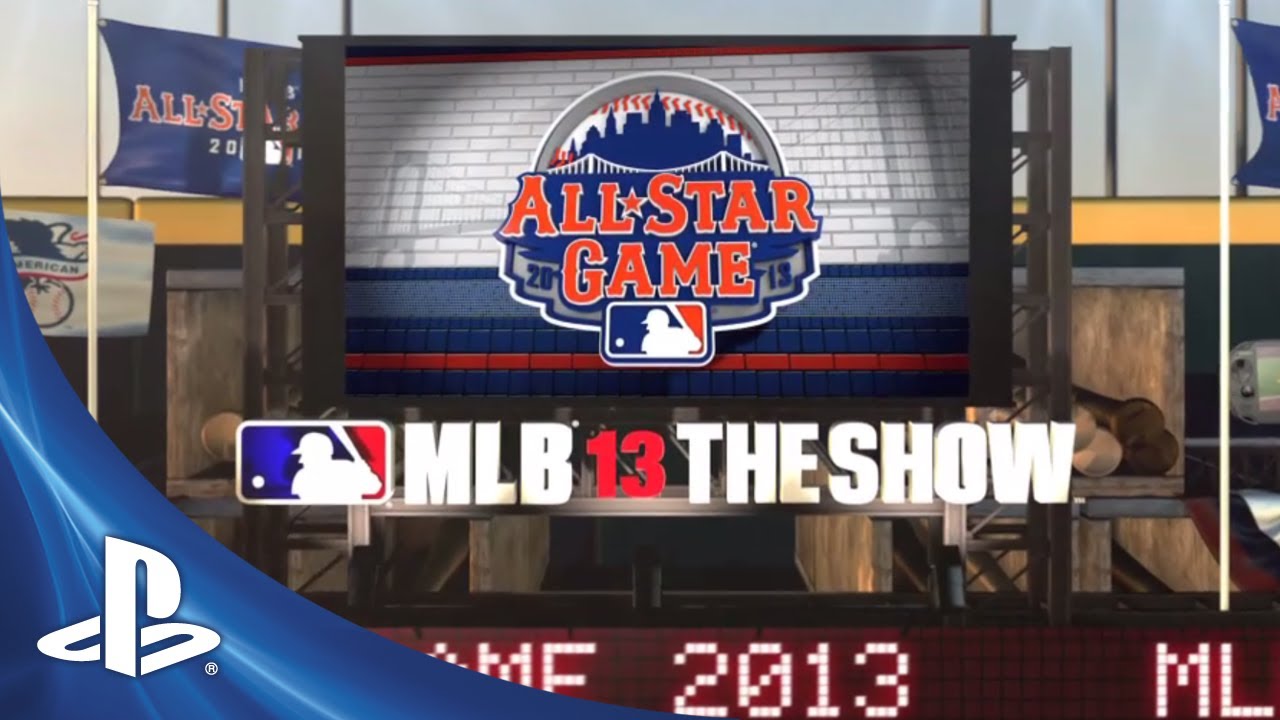 MLB 13 The Show: All Star Game - YouTube