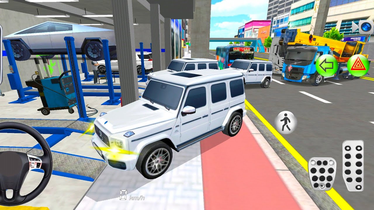 Brand New G-Class Car Is Ready For Servicing - 3d Driving Class game ...