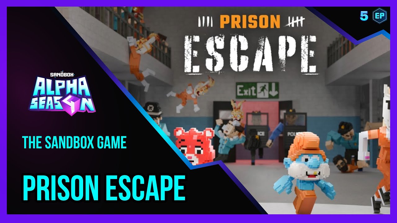 The Sandbox Game ALPHA SEASON 4 Prison Escape Walkthrough - YouTube