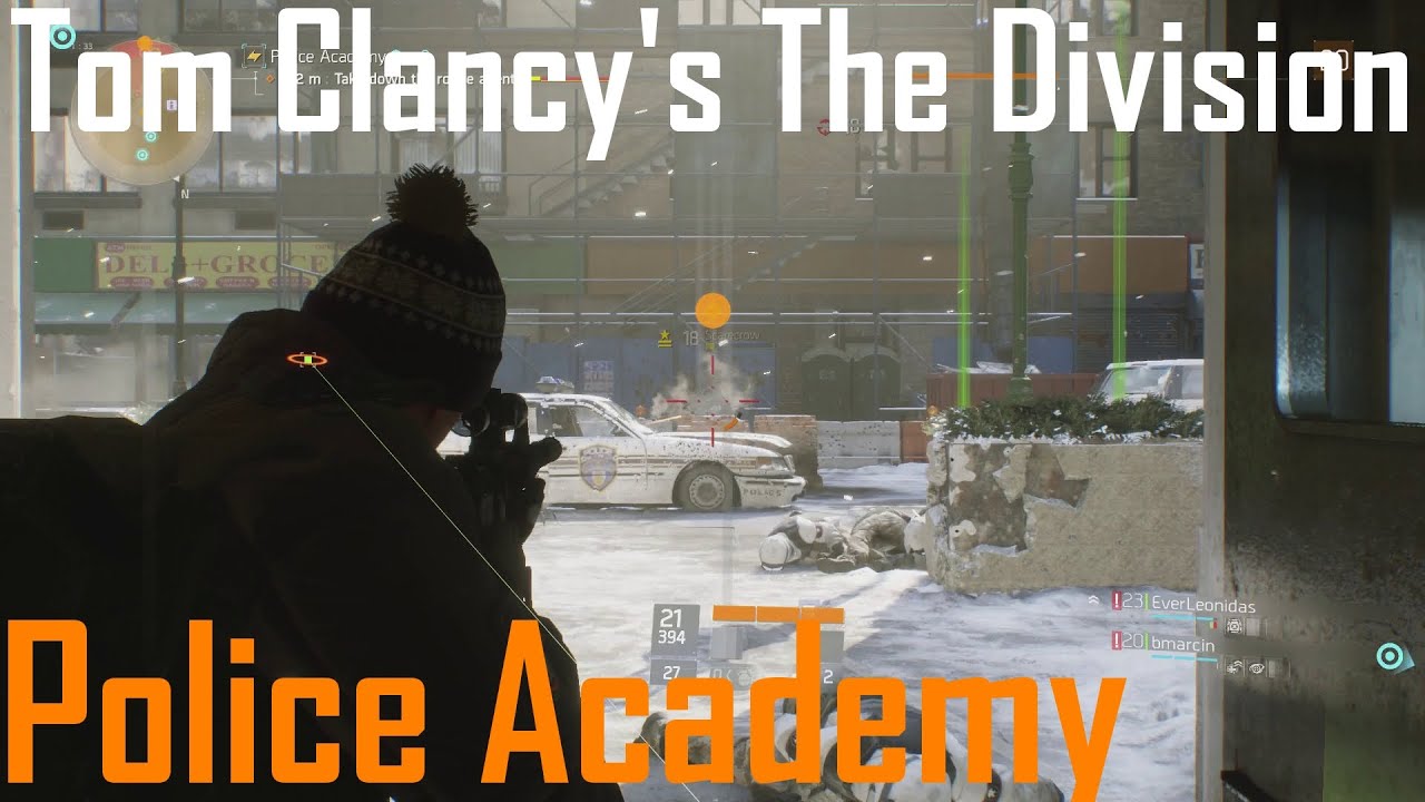 Tom Clancy's The Division PS4 gameplay Police Academy 1080p 60fps - YouTube