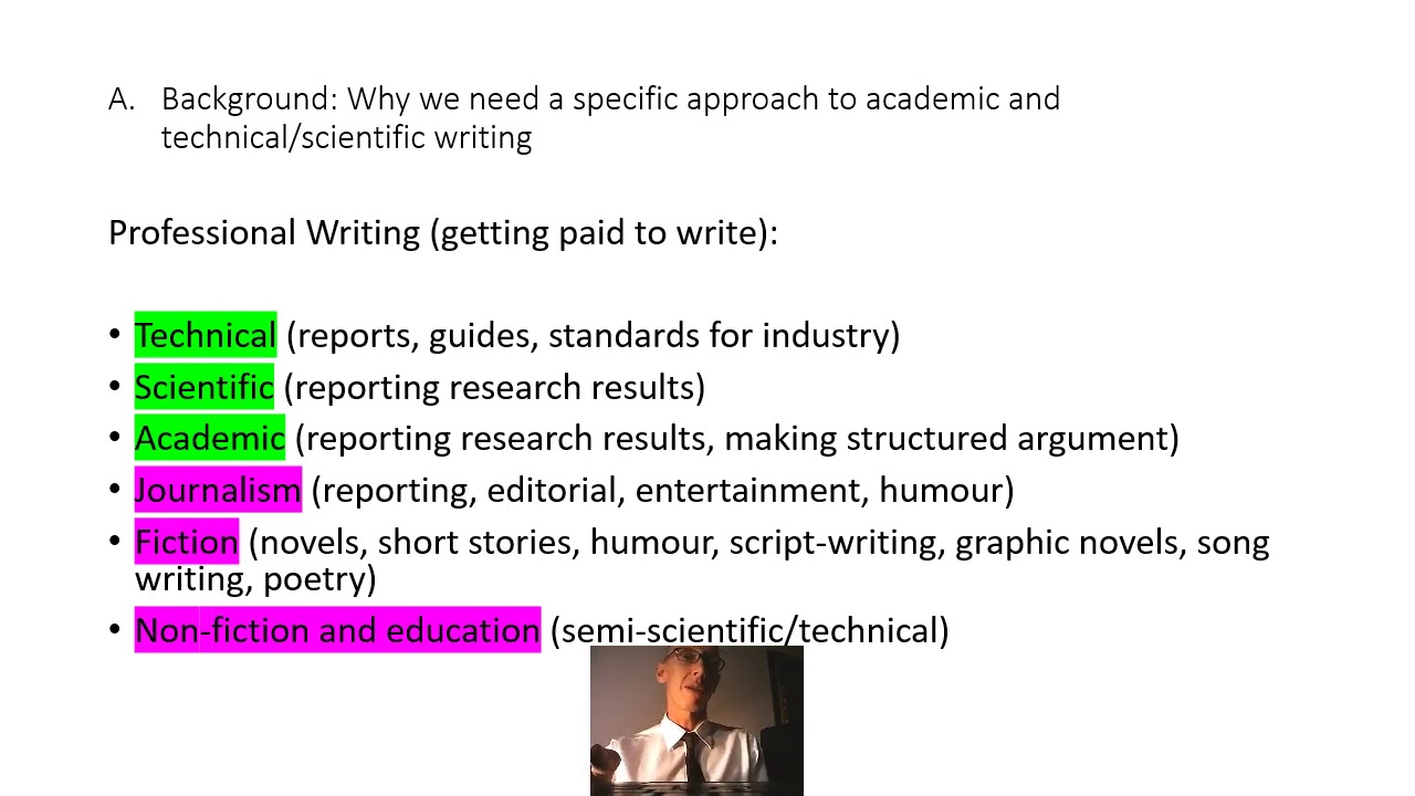 1020QBT WK10 Academic Technical & Scientific Writing Part A (why) - YouTube