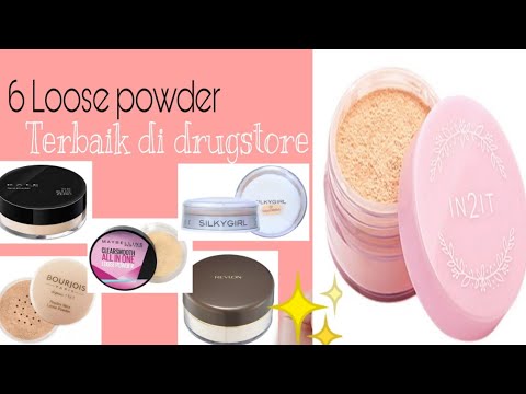 LOOSE POWDER YANG TERBAIK DI DRUGSTORE - YouTube