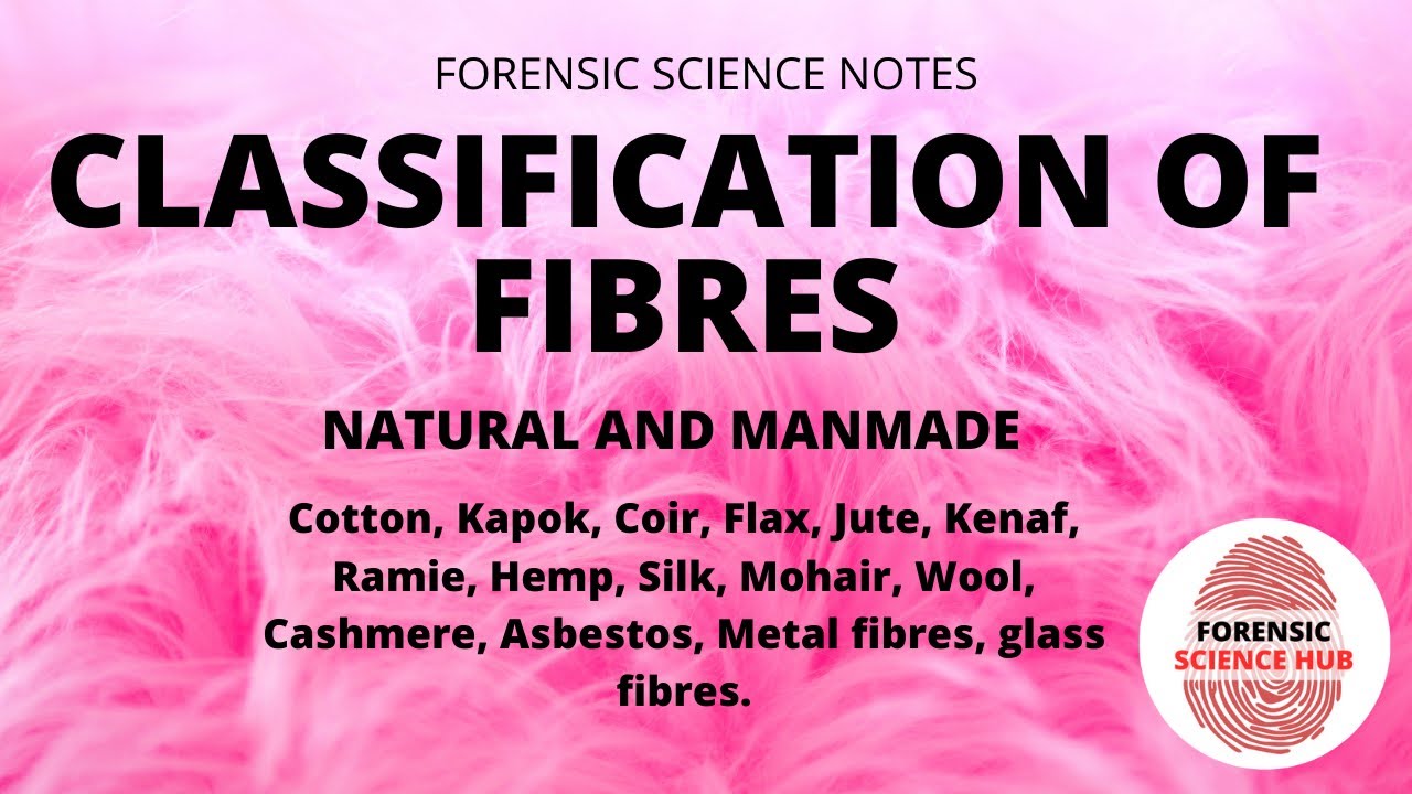 Classification of fibres | UGC NET forensic science - YouTube