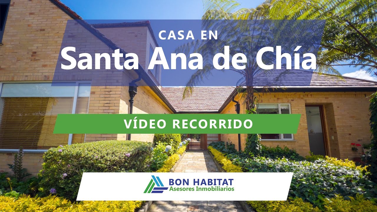 Casa en Santa Ana de Chía - Vídeorecorrido - YouTube