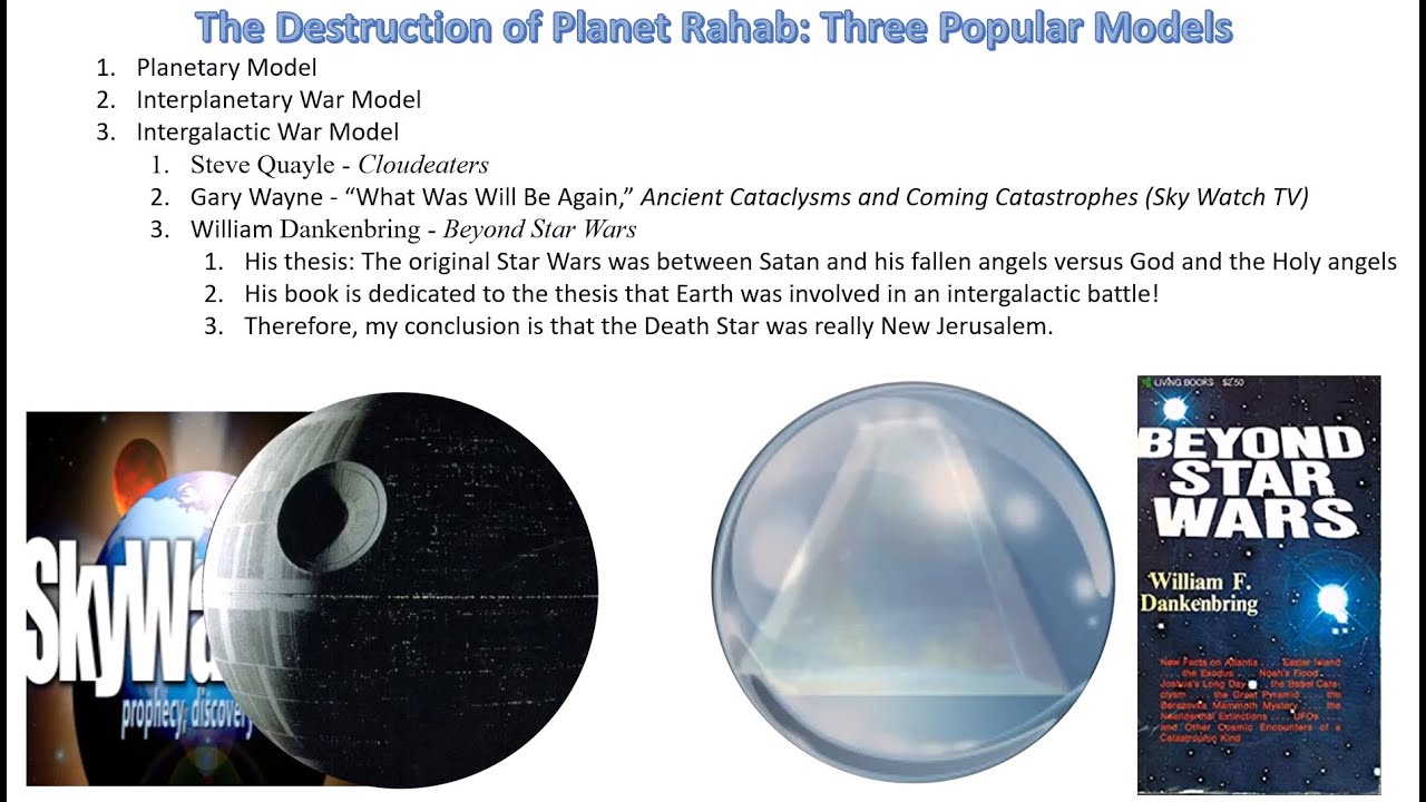 Destruction of Planet Rahab Explanation - YouTube