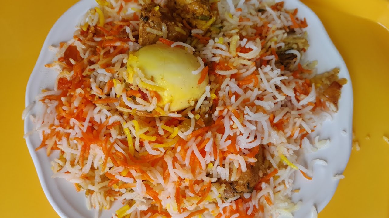 How to cook Biryani chicken with egg/chicken Biryani recipe. - YouTube