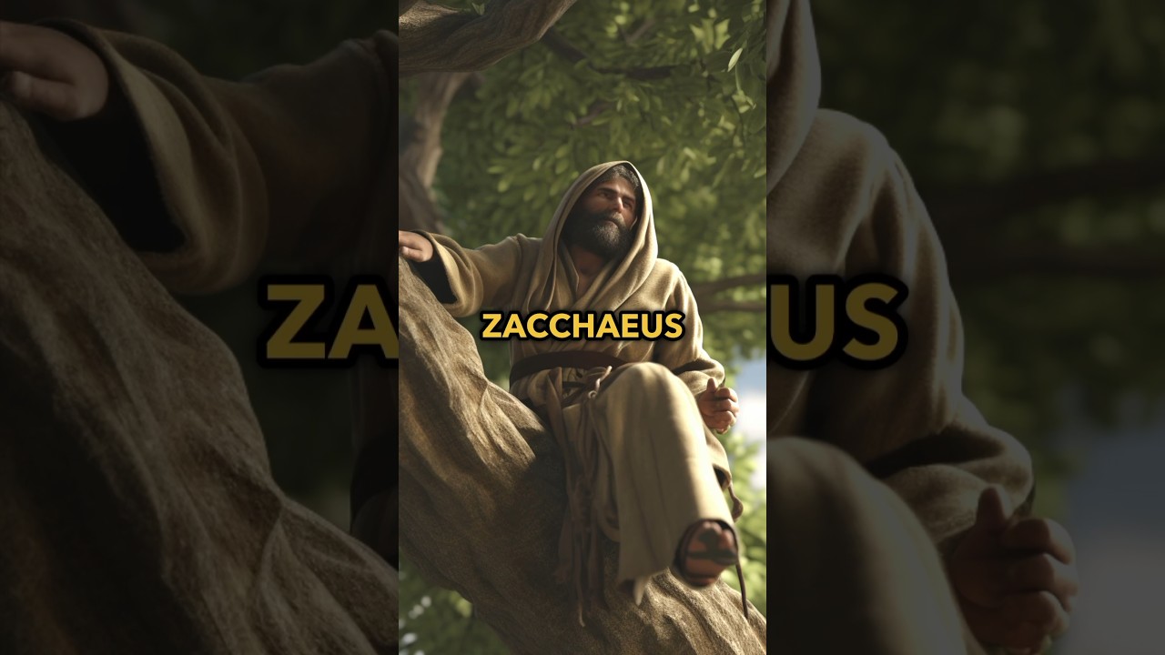 The Lesson of Zacchaeus’ Story #shorts #christianity #faith #church # ...