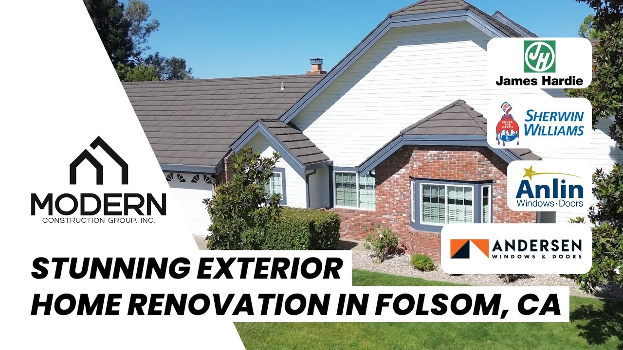 Stunning Exterior Home Renovation in Folsom, CA | Modern Construction ...