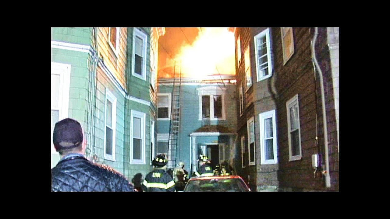 Henry St. Lynn 3 alarm fire 3/27/2002.. - YouTube