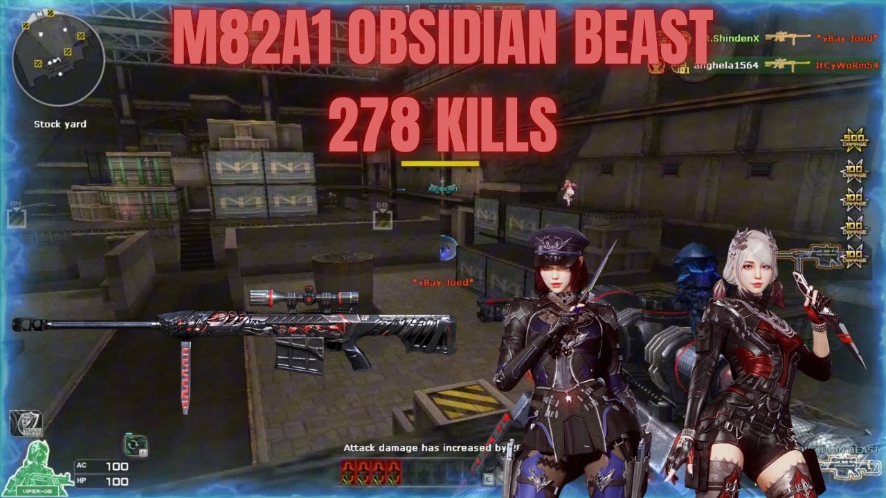 CROSSFIRE PH: M82A1 OBSIDIAN BEAST l HMX DEATH TRAP GAMEPLAY 12 - YouTube