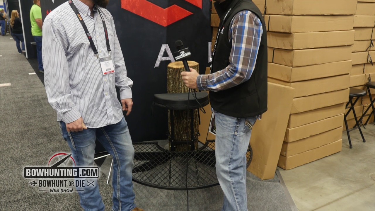 Moon Stand Treestand 2017 ATA Show - YouTube