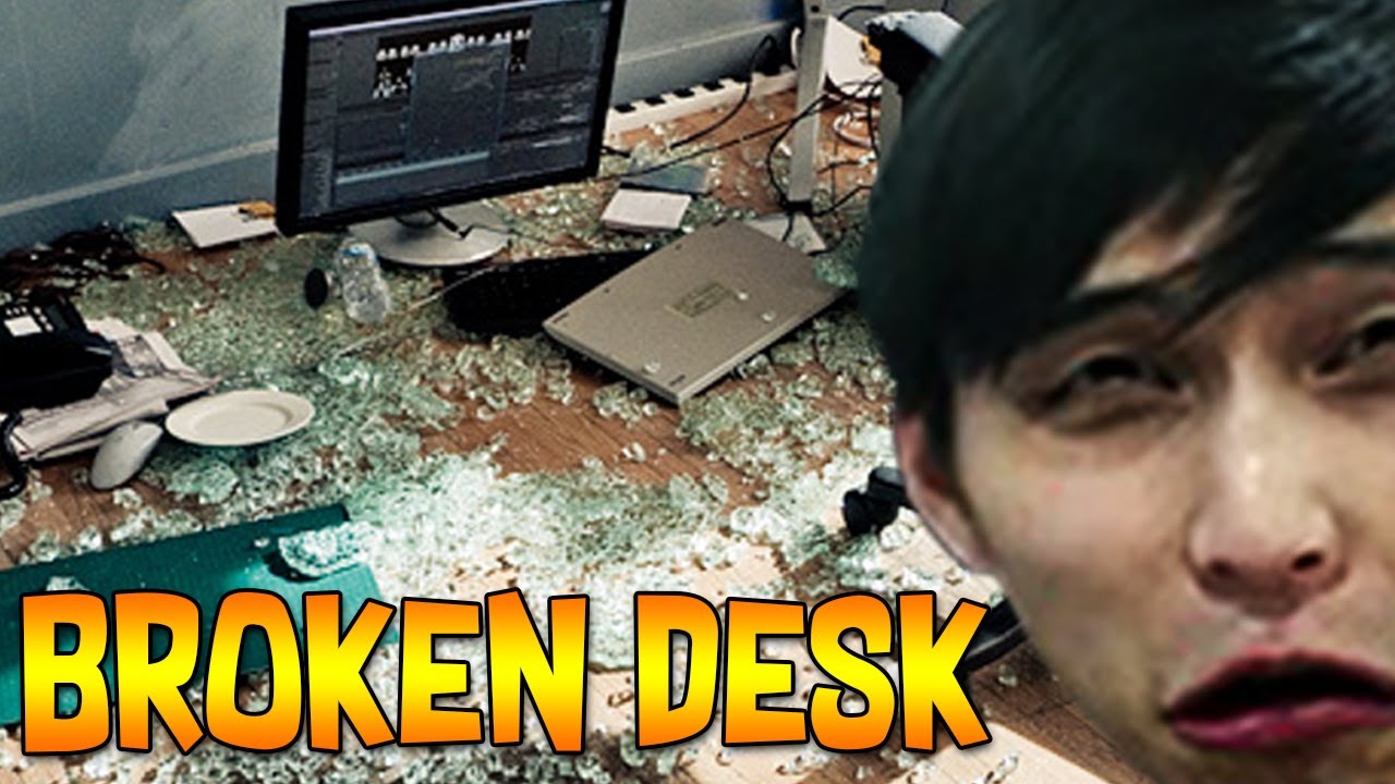 DESK ALMOST BROKEN SingSing Dota 2 Moments - YouTube