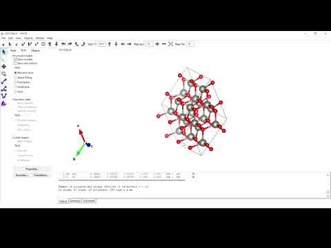 How to Create a Supercell in VESTA Software - YouTube