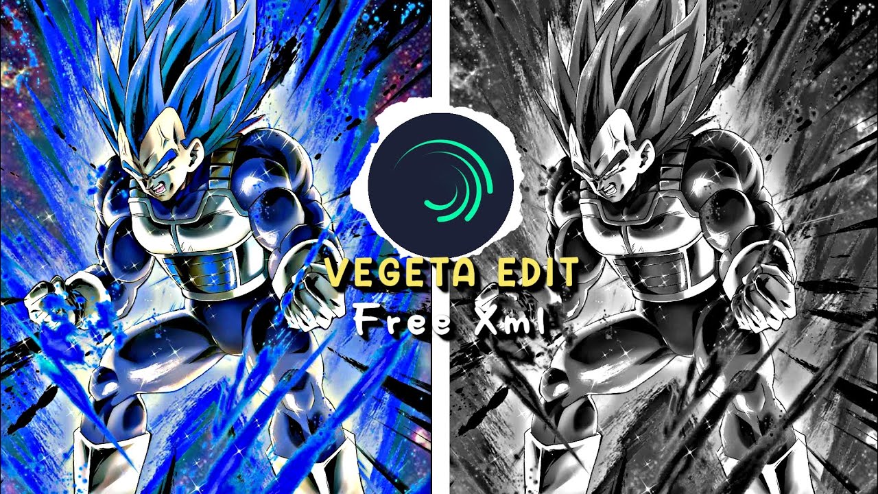 Saiyan Prince Vegeta Edit *free preset*👑📲 - YouTube