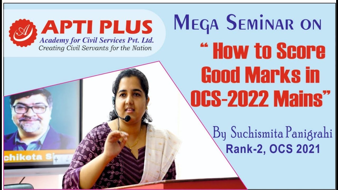 How to score good in OPSC OAS Mains Exam: Proven Tips from a Topper. By ...