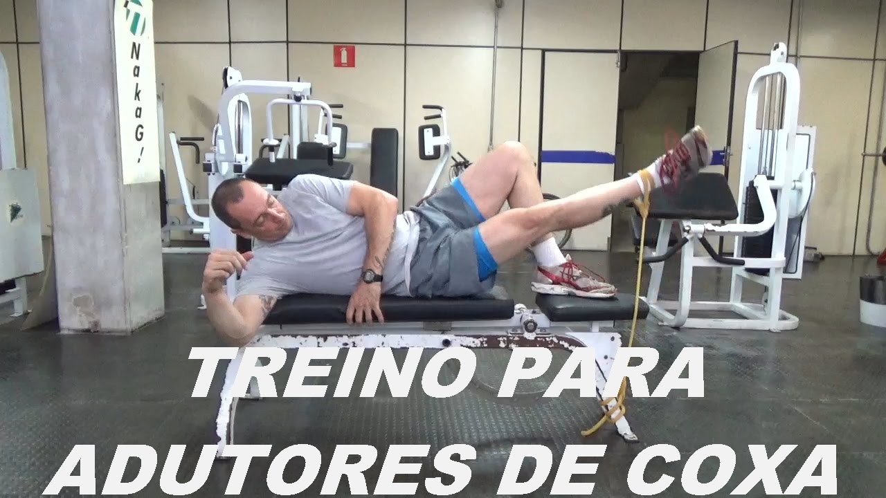 Treino para Adutores de Coxa - YouTube