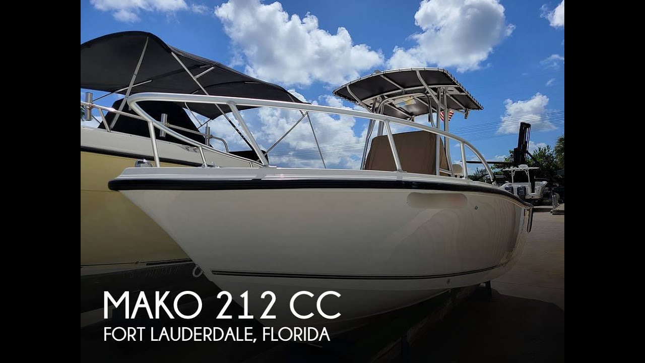 [SOLD] Used 2006 Mako 212 CC in Fort Lauderdale, Florida - YouTube