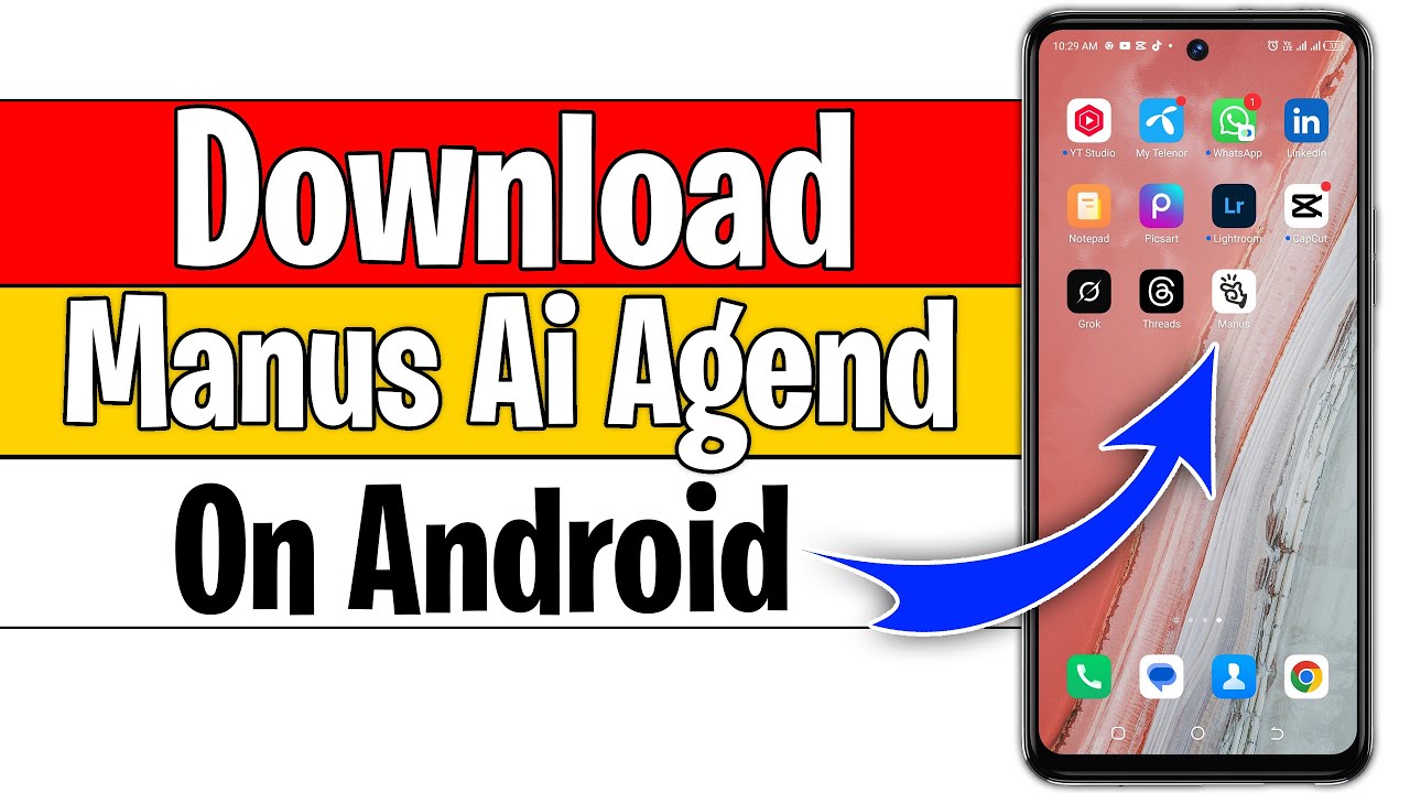 How to download manus ai | How to download & install manus ai agent app ...