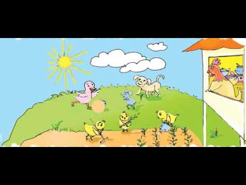 Story: The hen and her chicks, Class 4, Unit 25, Lesson 1, Page 50 ...