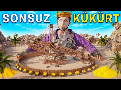 DEVASA KAZICIDA 7 GÜN SÜREN MUHTEŞEM KRALLIK HİKAYESİ ! (HARİKA BAŞLANGIÇ) Rust Türkçe Film