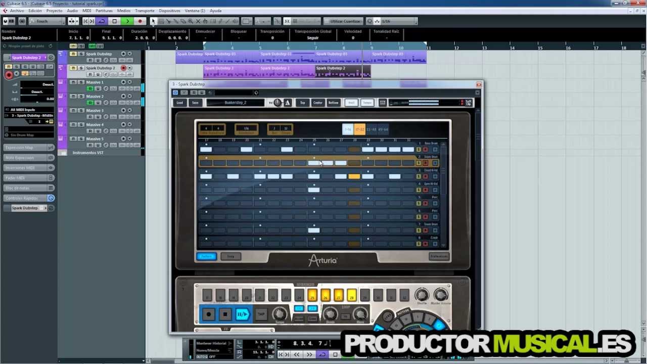 Tutorial Ritmos Dubstep con SPARK Dubstep: Como hacer Ritmos Dubstep en ...