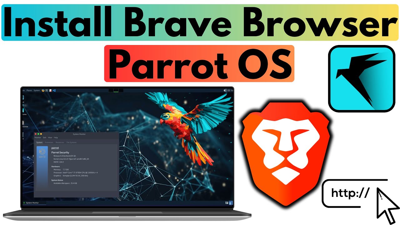 How to Install Brave Browser on Parrot OS - YouTube