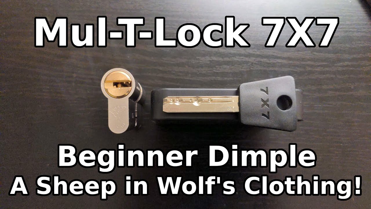 (17) Beginner Dimple Locks part 3 - Mul-T-Lock 7X7 - YouTube