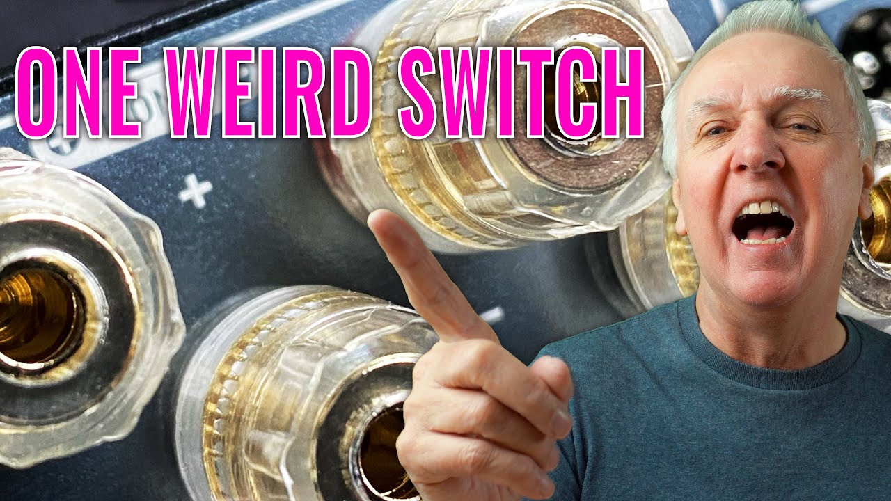 A tiny amplifier with a weird switch in a strange place - YouTube