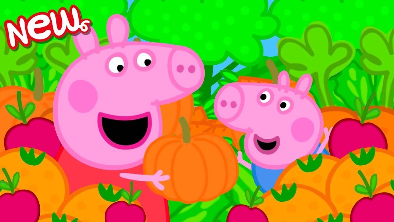 Peppa Pig Tales 🐷 Peppa's Fruit and Vegetable Hunt! 🐷 PEPPA PIG ...