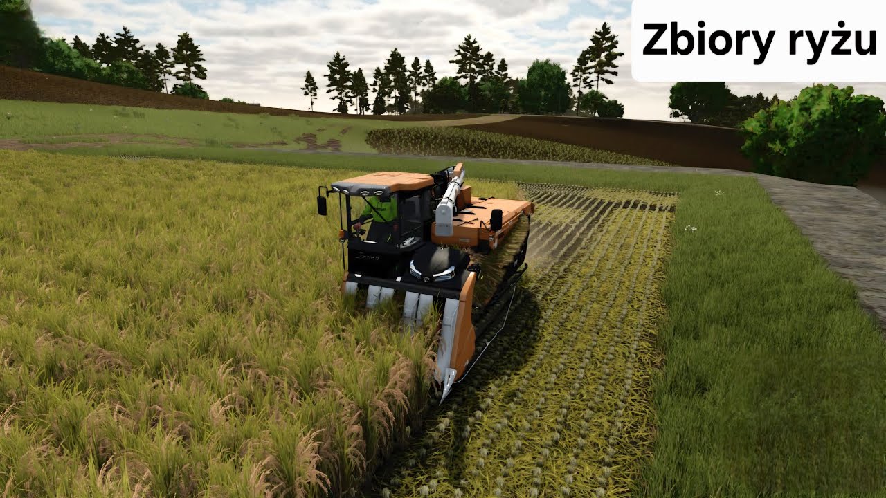 Farming Simulator 25 S2 #11 Zbiory ryżu - YouTube