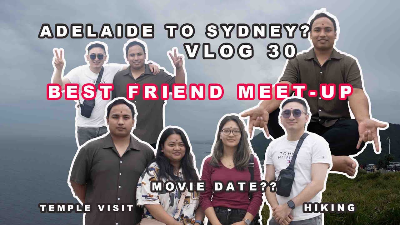 UMS Visits Sydney | Day 1 | Temple Vlog | Stanwell Tops | Movie Date ...