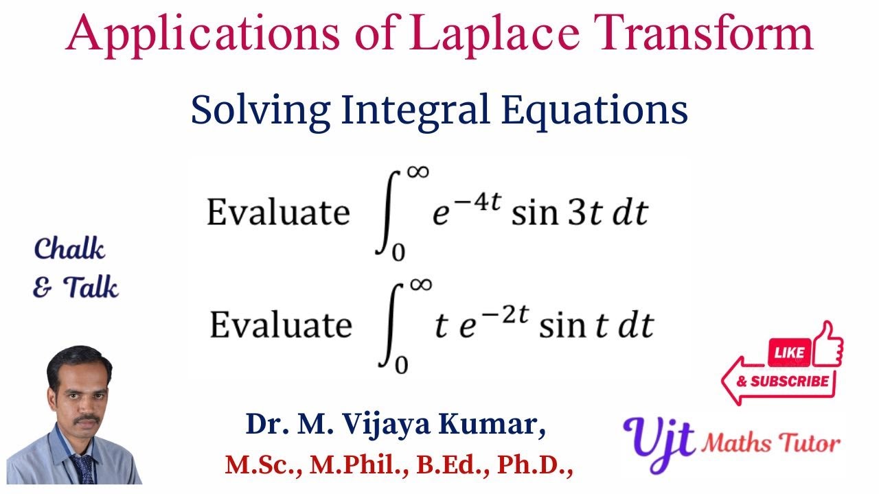 Laplace Transform Application Example 1 & 2 - YouTube