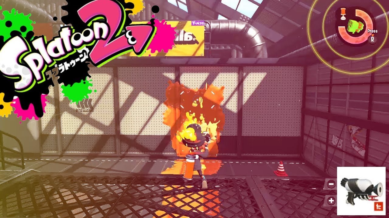 Splatershot Evolution 2 | Splatoon 2 Gameplay | Kensa Splattershot ...