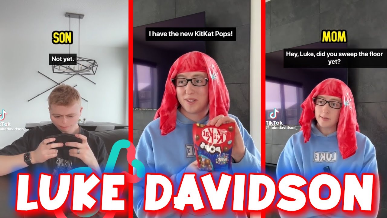 Luke Davidson - Mom and Kitkat - YouTube