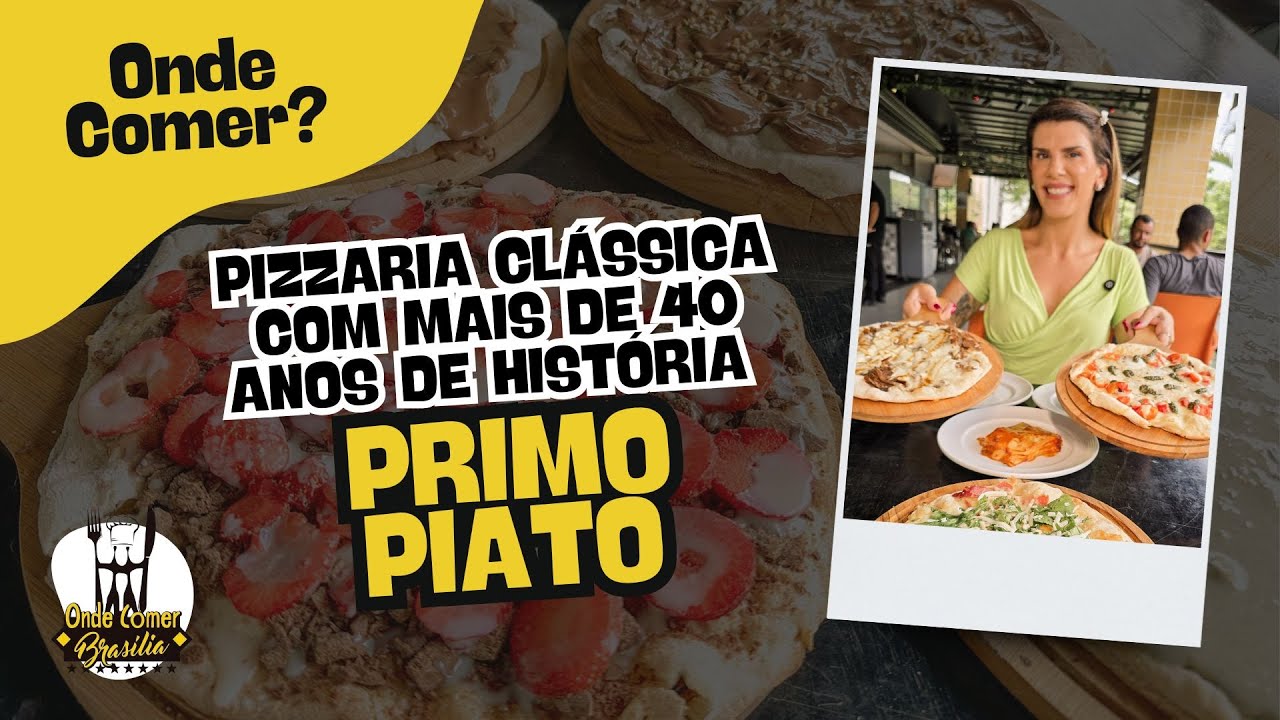 Onde Comer? - Primo Piato: pizzaria clássica com mais de 40 anos - YouTube