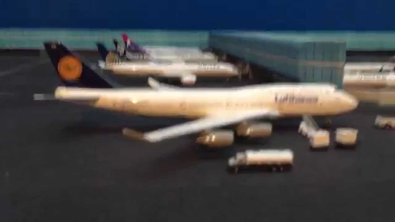 LAX Airport Update! 1/400 Scale - YouTube