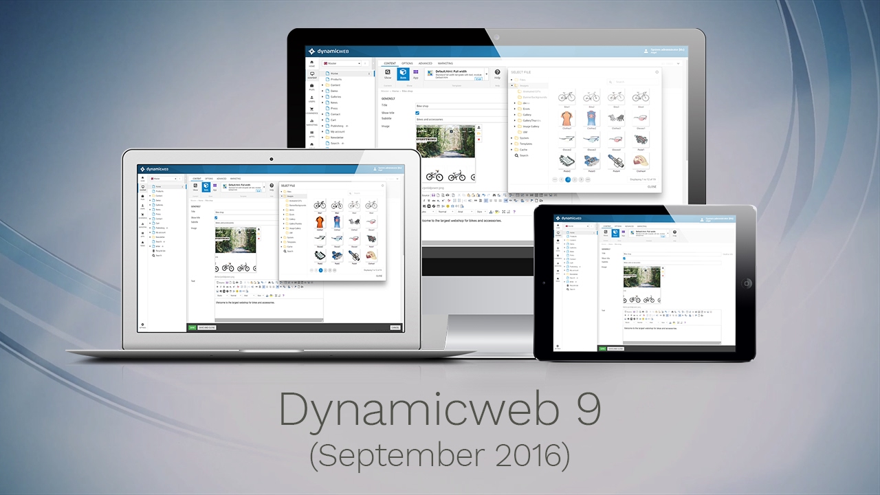 Dynamicweb 9 Release Presentation (September 2016) - YouTube