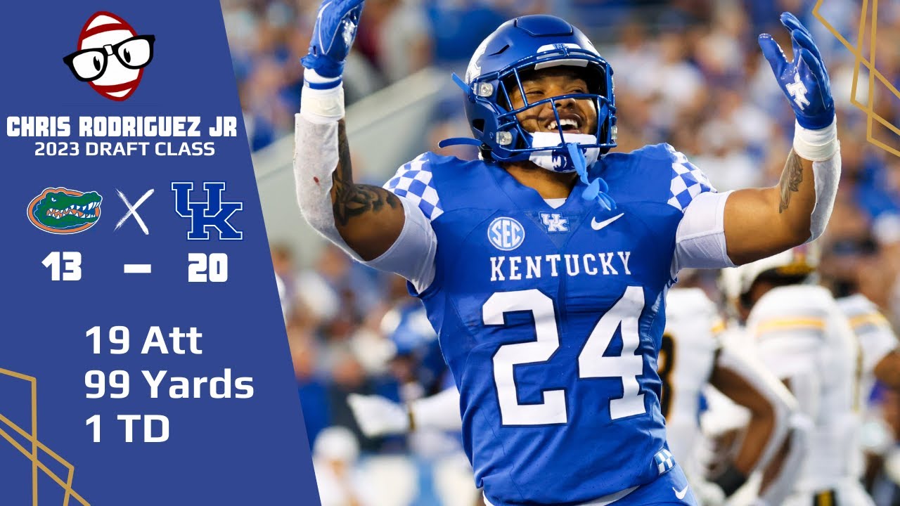 Chris Rodriguez Jr. (Kentucky RB) vs Florida (2021) - YouTube