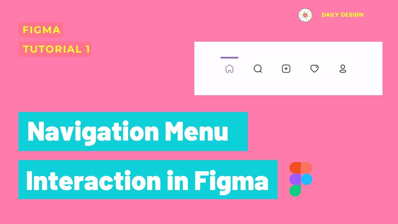 Navigation Menu Interaction in Figma using Smart Animate - YouTube