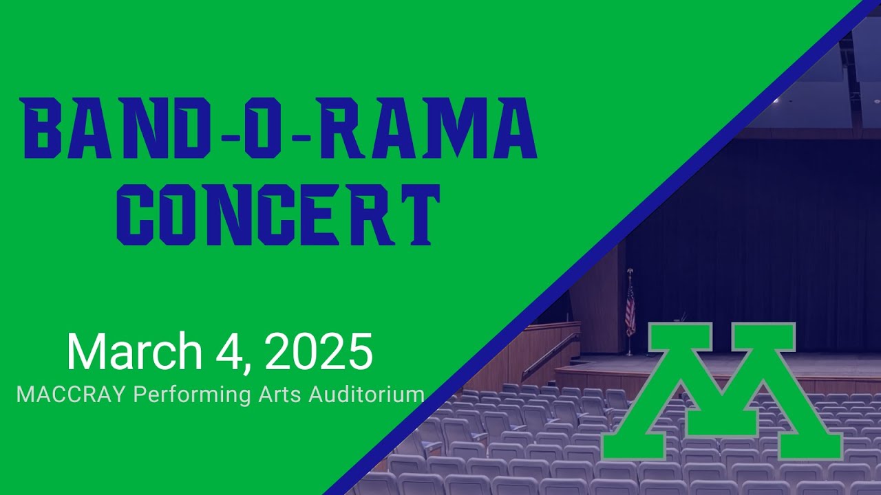 Spring Band-o-Rama Concert - YouTube