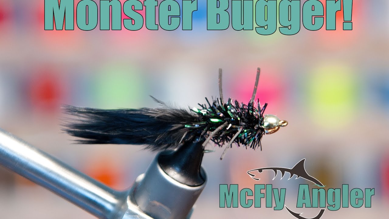 MONSTER Bugger with UNDERWATER Footage! - Wooly Bugger Variation with ...