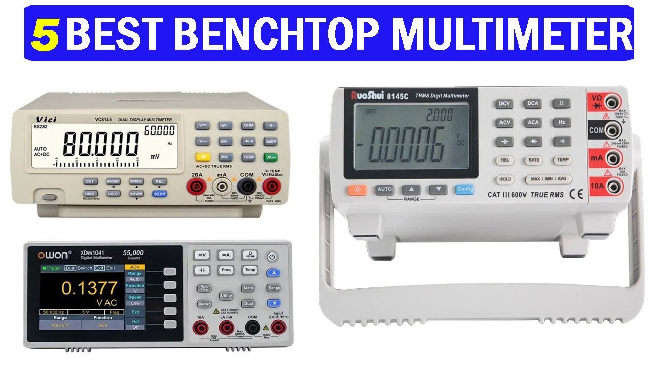 New Best Bench Top Multimeter | Top 5 Best Digital Desktop Multimeter ...