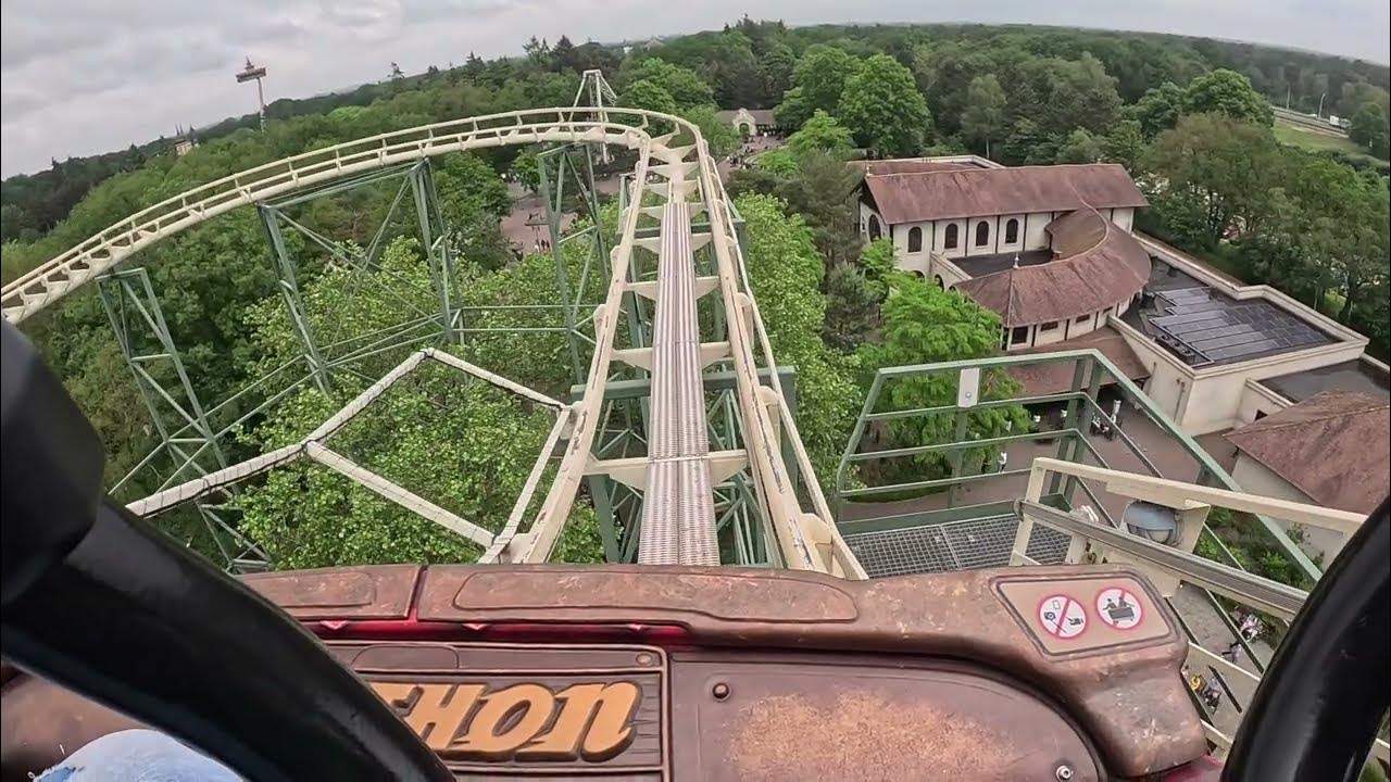 Onride GoPro chestmount Python Efteling 2024 4K 60 FPS POV - YouTube