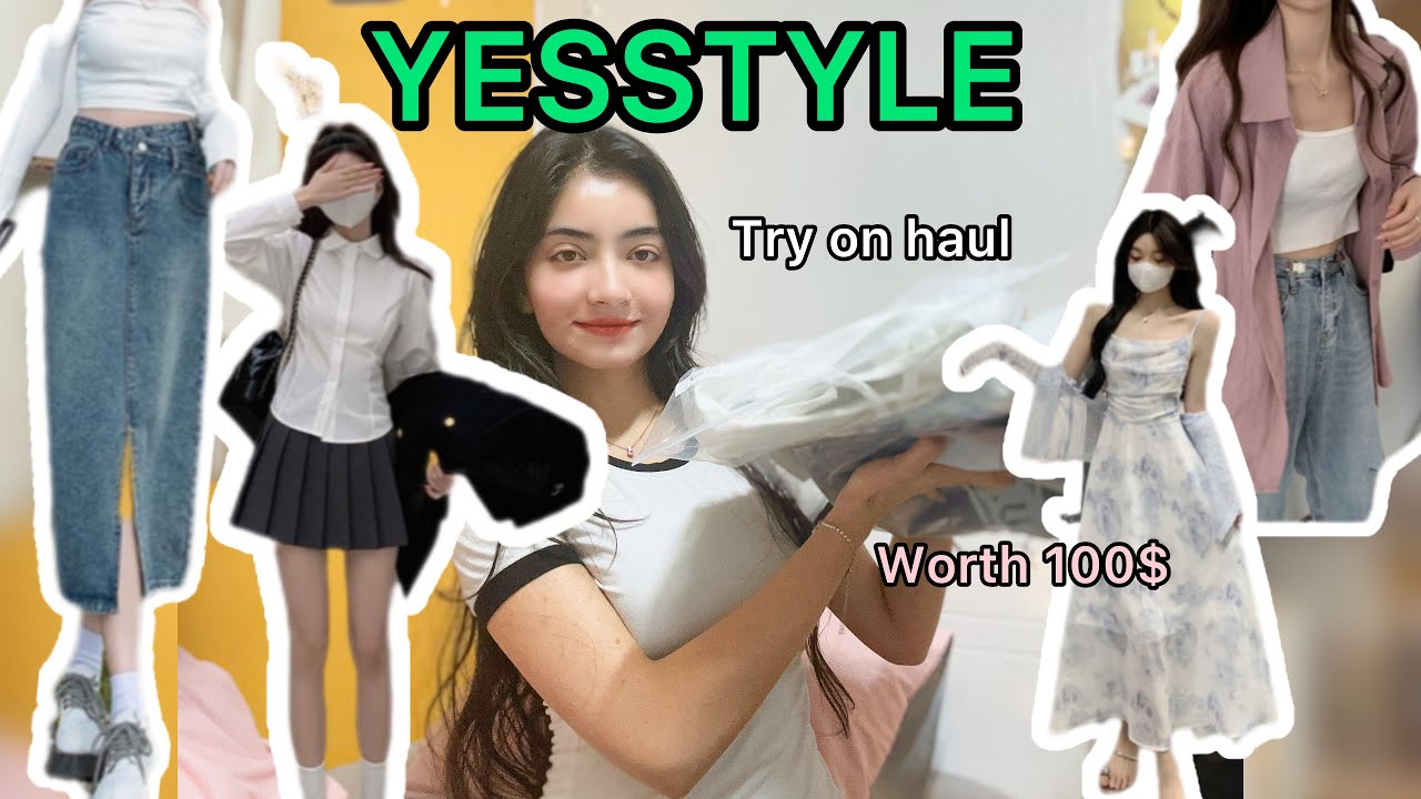 Try on dress haul (worth 100$) ft. Yesstyle @yesstyle #yesstyle yle ...