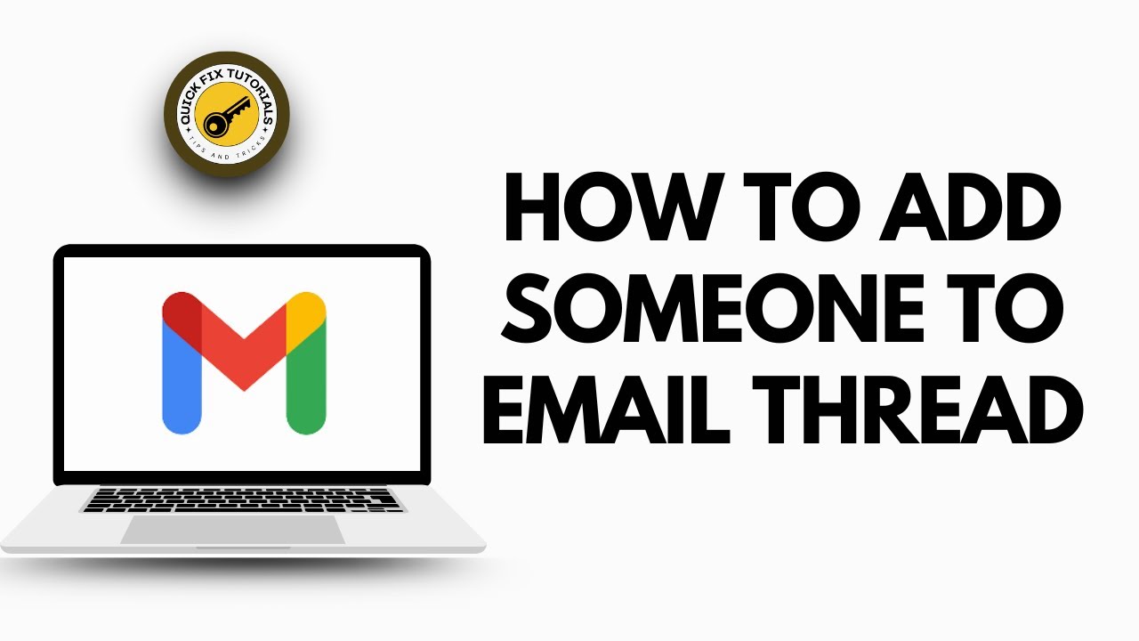 How To Add Someone to Email Thread Gmail | Complete Guide - YouTube