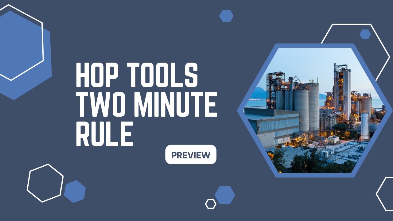 HOP Tools - Two-Minute Drill (Preview) - YouTube