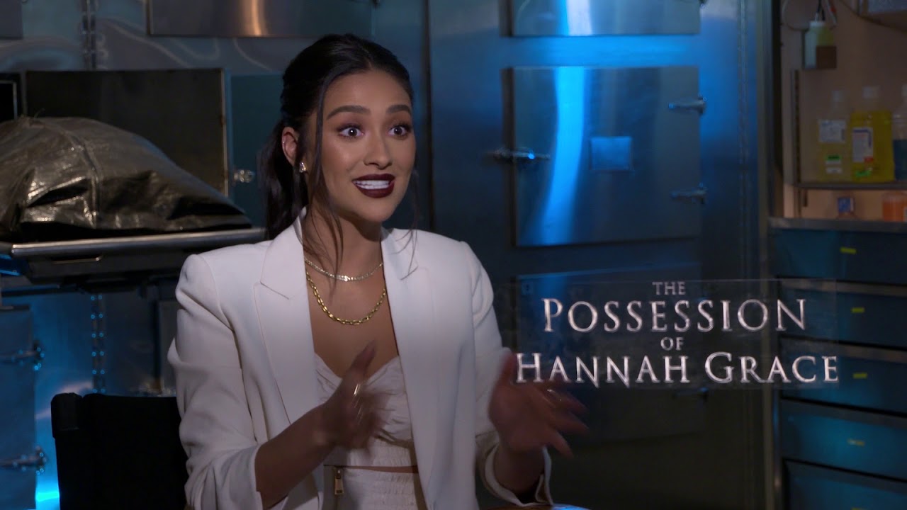 Shay Mitchell Interview: Possession of Hannah Grace - YouTube