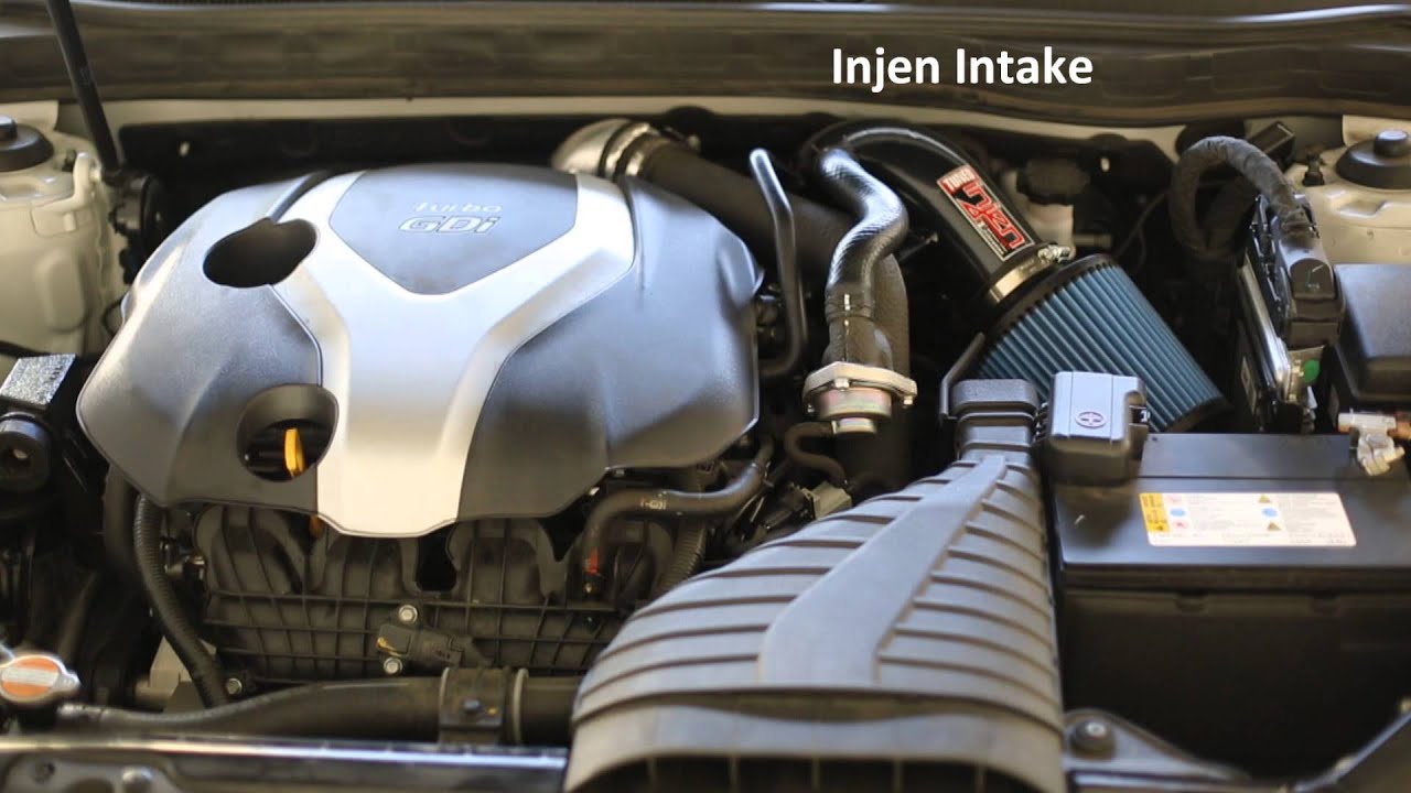 2012 Kia Optima SX Kinetic Exhaust & Injen Intake (BTRcc Tuned) - YouTube