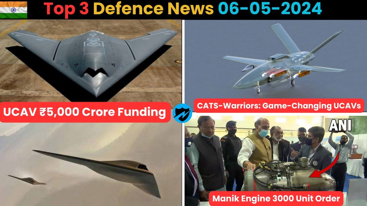 Bharat Defence News: DRDO Manik Engine, SWiFT UCAV Budget, HAL CATS ...