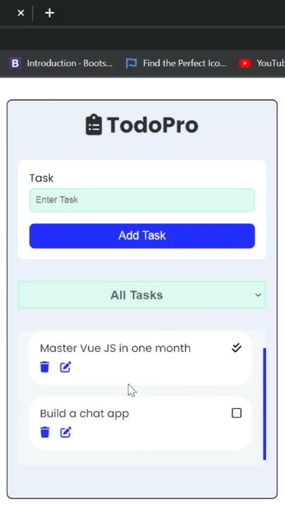 Todo list with Vue js #coding #code #javascript #vuejs - YouTube